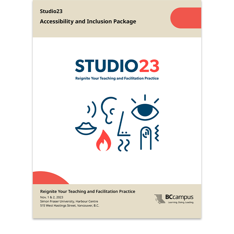 Accessibility & Inclusion – Studio23